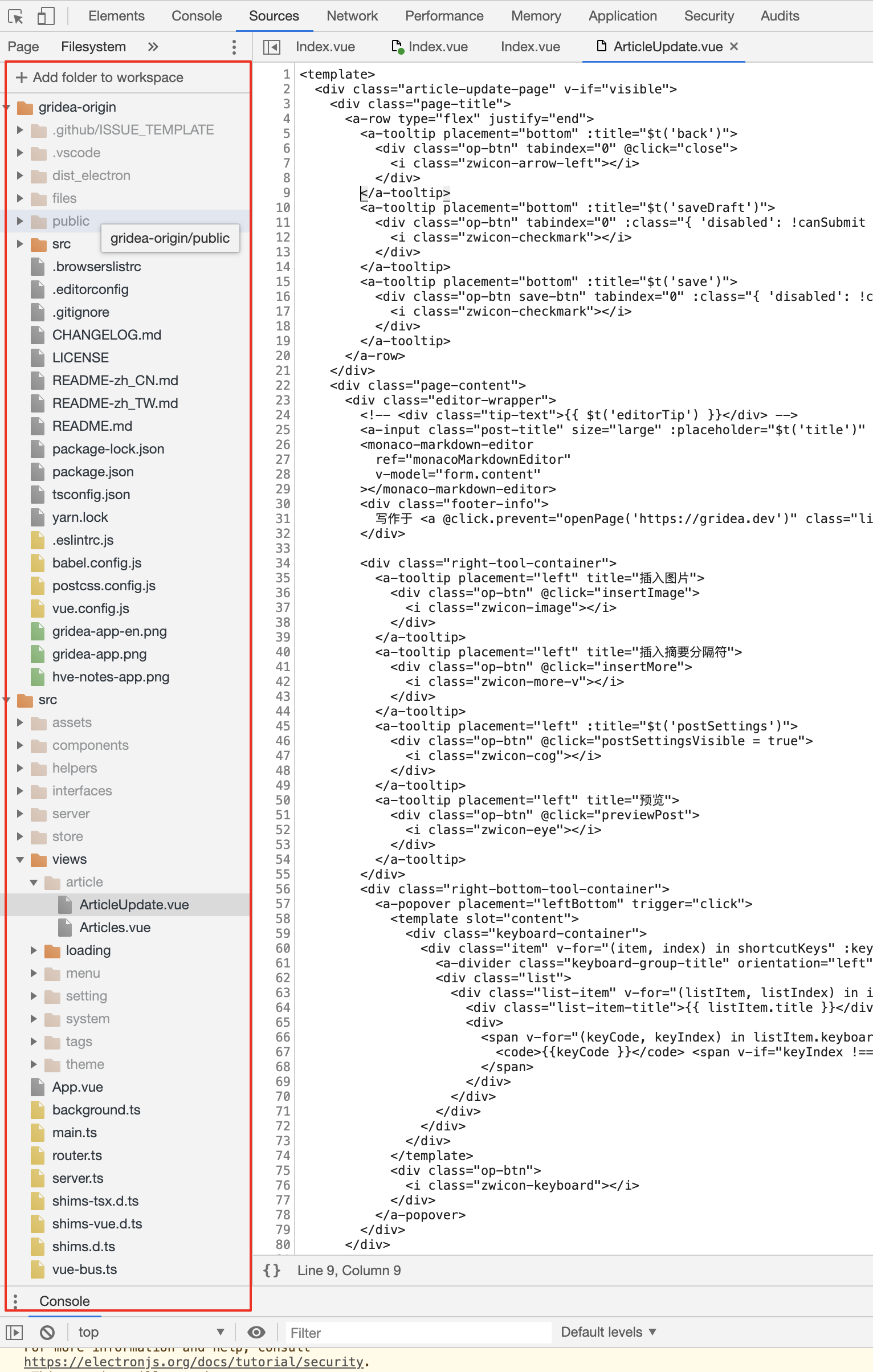 大佬,你这个能用devtools Workspaces吗?我试了下不行。 · Issue 279 · Getgridea Gridea · Github