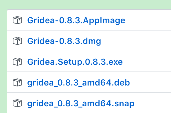 大佬，您发布到github release里面的文件名是build后的文件名吗？ · Issue #360 · getgridea/gridea · GitHub