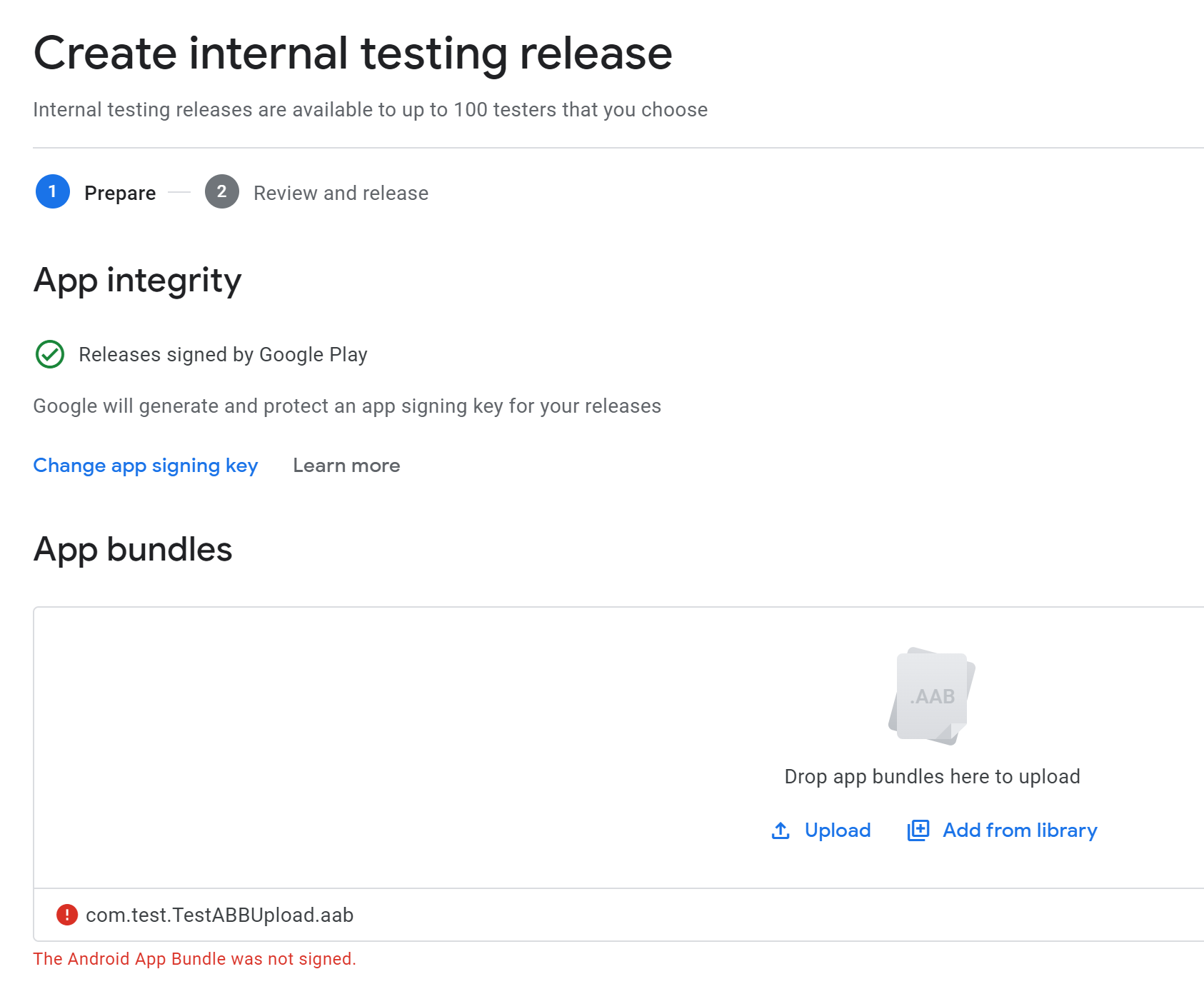 The Android App Bundle was not signed. · Issue #6412 · dotnet/android · GitHub