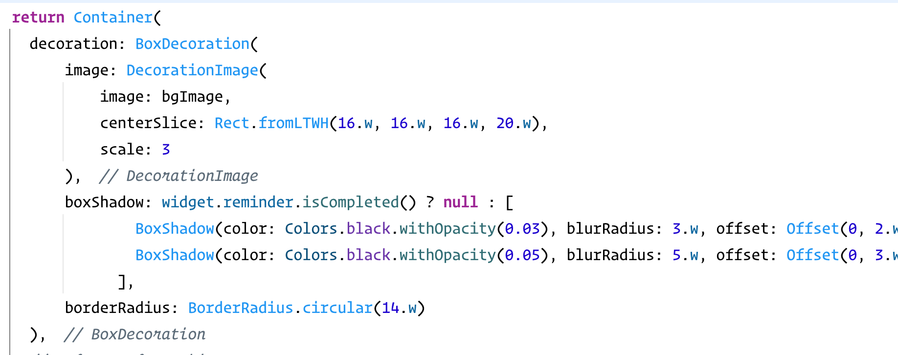 Unexpected transparent lines when use both centerSlice and boxShadow on iOS · Issue #133137 ...