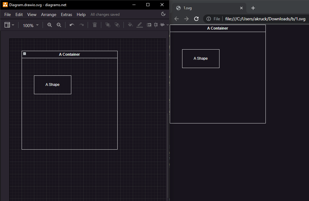Export Fails If Currently Inside A Group · Issue 3516 · Jgraph Drawio · Github
