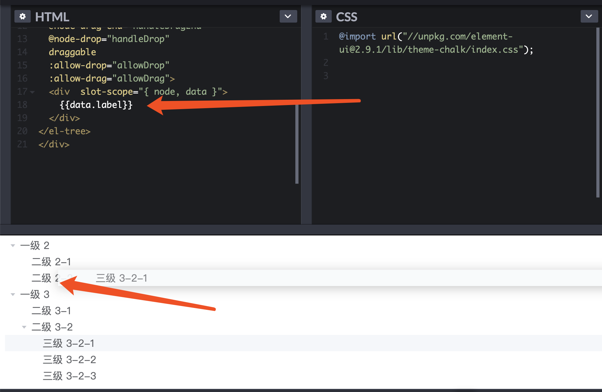 [Bug Report] [Bug Report] tree component use slot-scope and drop problem · Issue #16188 ...