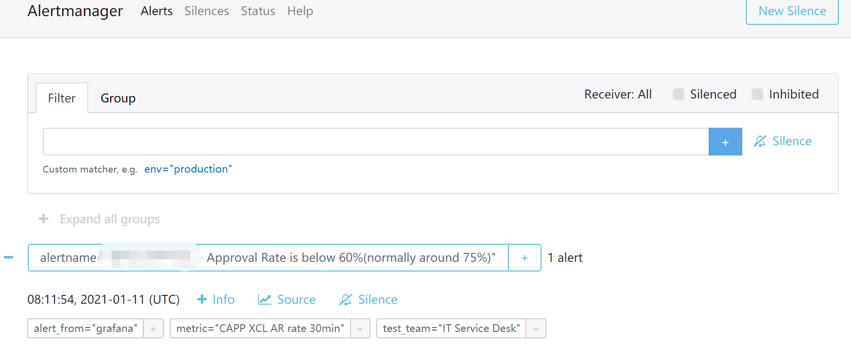 grafana alert to alertmanager: some alertrules resolved in grafana but still firing in the ...