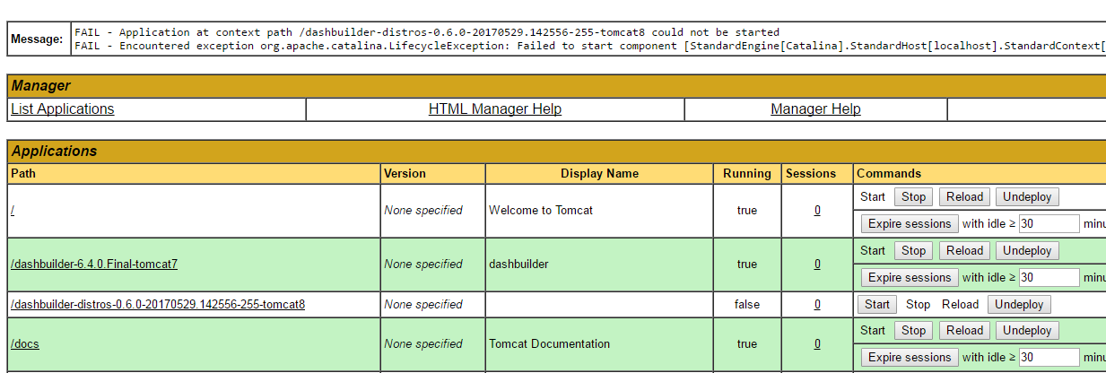 Dashbuilder 0.6.0 is not Deployed in Tomcat · Issue #367 · dashbuilder/dashbuilder · GitHub