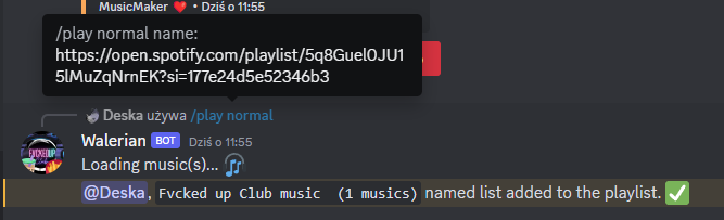 Bot does not play spotify playlists. · Issue #129 · umutxyp/MusicBot · GitHub