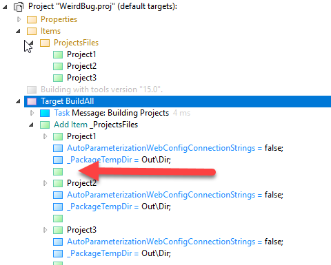 Text log format doesn't distinguish between item metadata and new items · Issue #3966 · dotnet ...