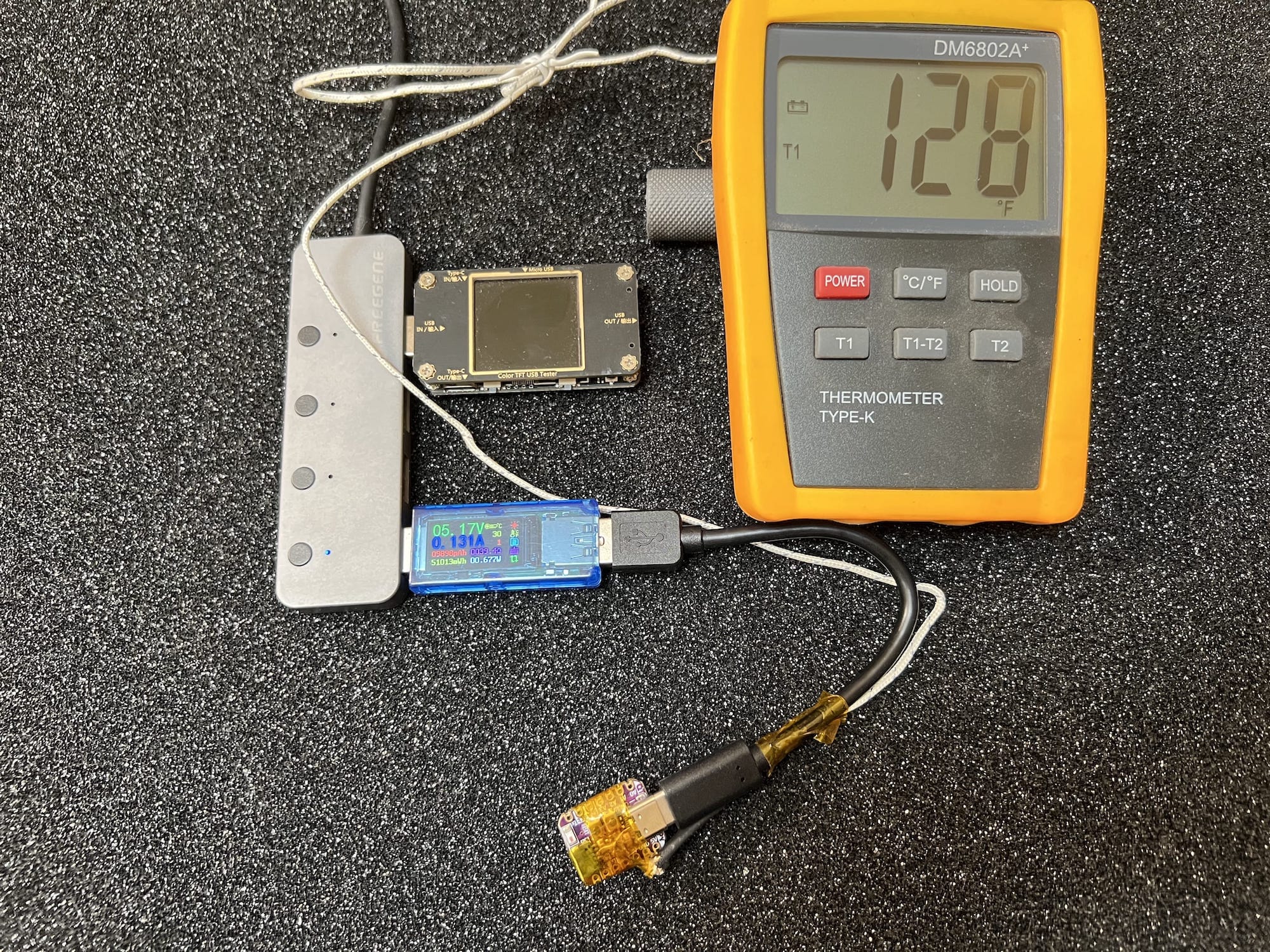 Qtpy Esp32 S3 Worryingly High Temp 66ºc 150ºf High Current 140ma
