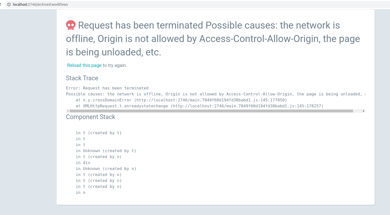 UI unusable with a few hundreds of workflows · Issue #2886 · argoproj/argo-workflows · GitHub