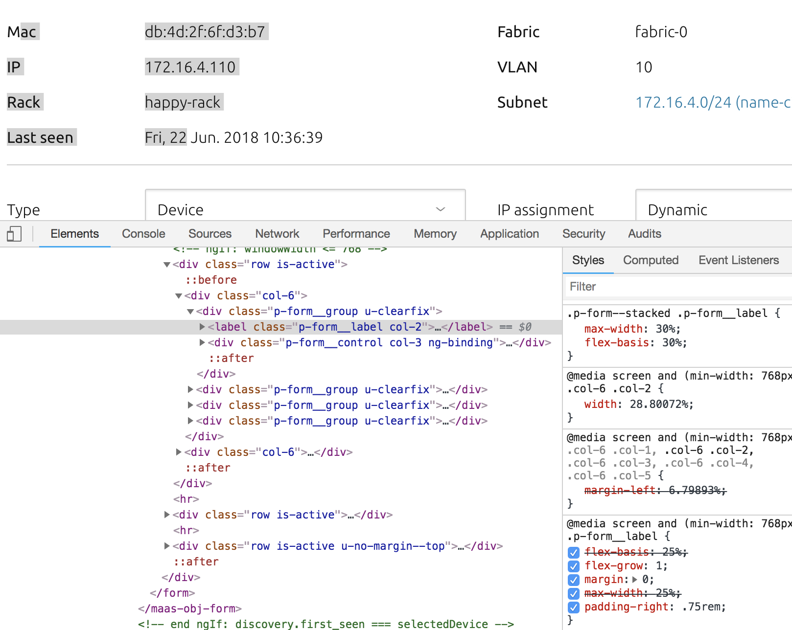 Forms Stacked Have Hardcoded Widths Which Get In The Way When Used In A 6 Column Container