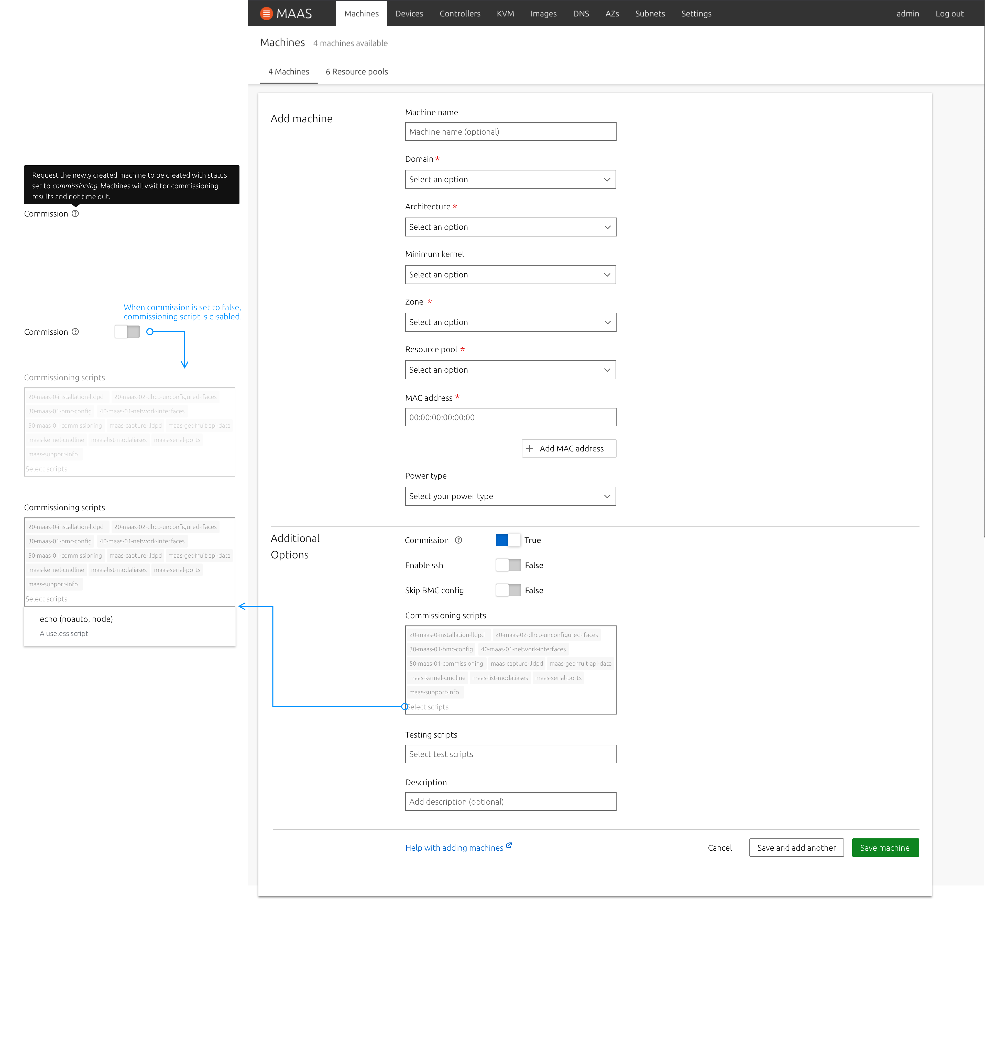 Add Machine Does Not Show All Supported Options · Issue 1570 · Canonicalmaas Ui · Github 