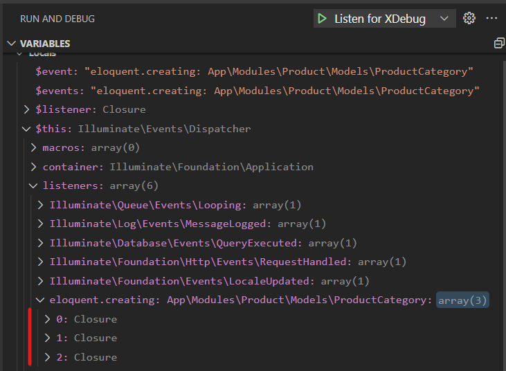 Multiple events in Eloquent model registered but not fired · Issue #37500 · laravel/framework ...