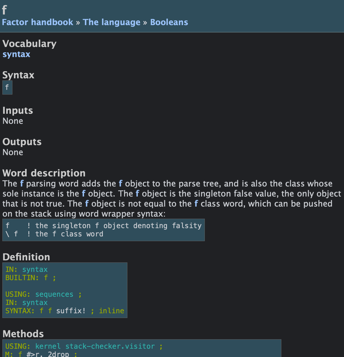 help could show INSTANCE: information · Issue #2719 · factor/factor ...