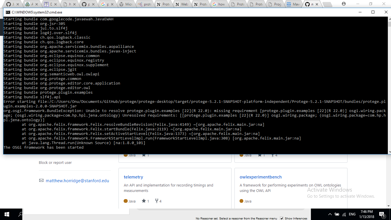 Protege - plugin error · Issue #750 · protegeproject/protege · GitHub