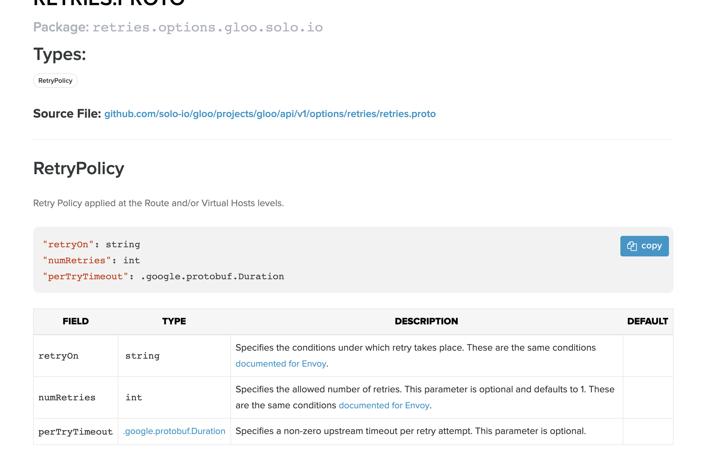 envoy links in retry policy proto are broken · Issue #2855 · solo-io/gloo · GitHub