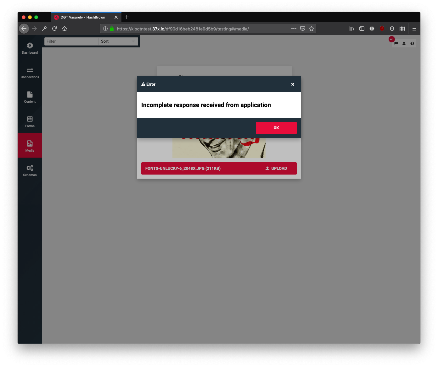 Uploading media throws an error · Issue #296 · HashBrownCMS/hashbrown-cms · GitHub