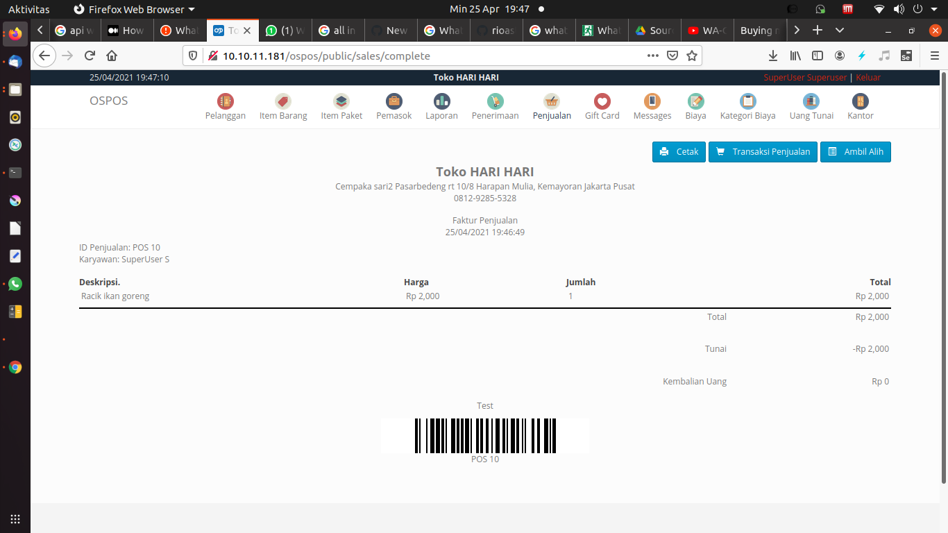 please add whatsapp integration to send invoice to customer ... thanks · Issue #3172 ...