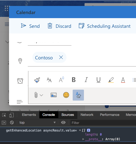 Office.context.mailbox.item.enhancedLocation.getAsync does not work correctly in OWA · Issue ...
