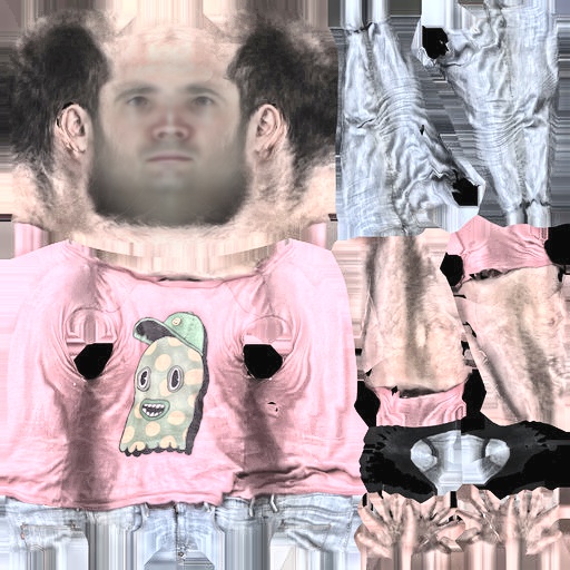 SMPL textures to ATLAS · Issue #237 · facebookresearch/DensePose · GitHub