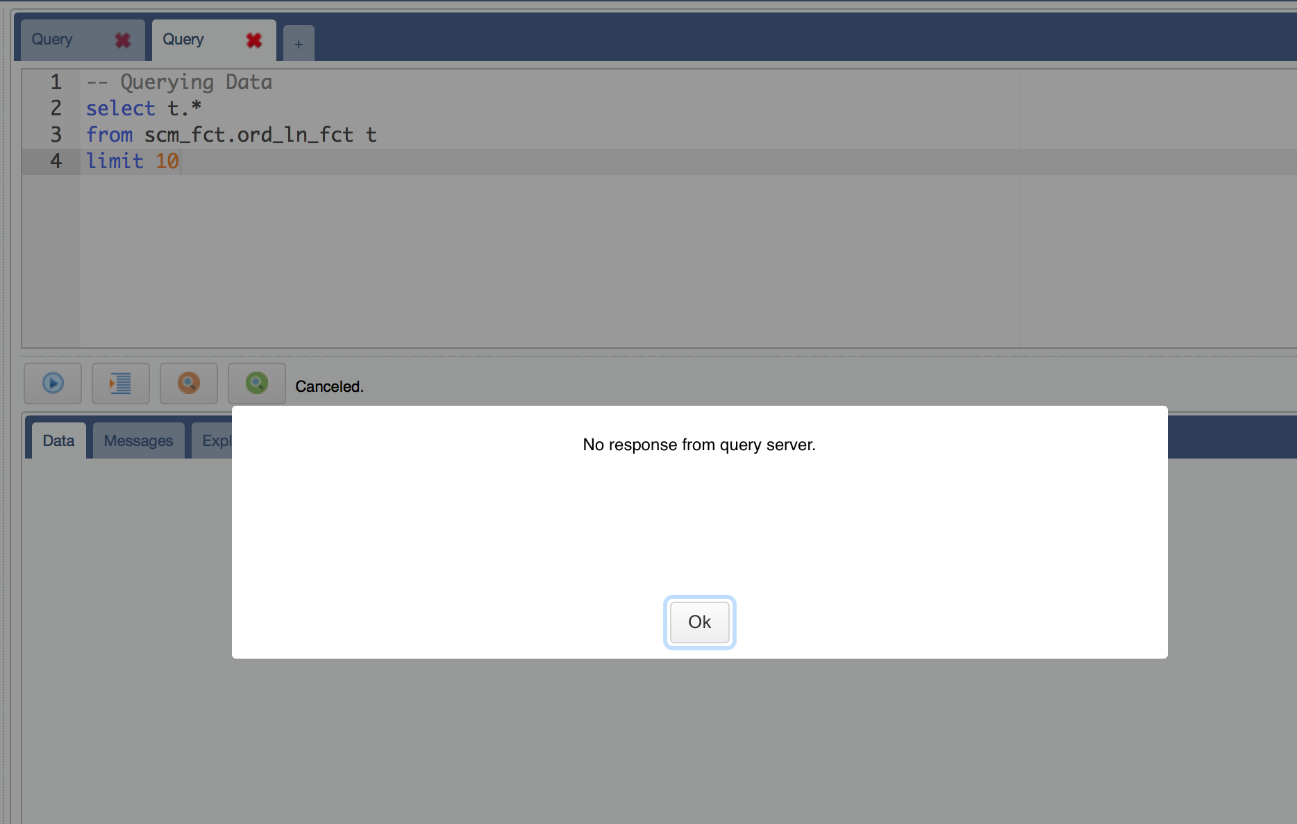 Request error while expanding the PostgreSql (schema list) · Issue #302 · OmniDB/OmniDB · GitHub