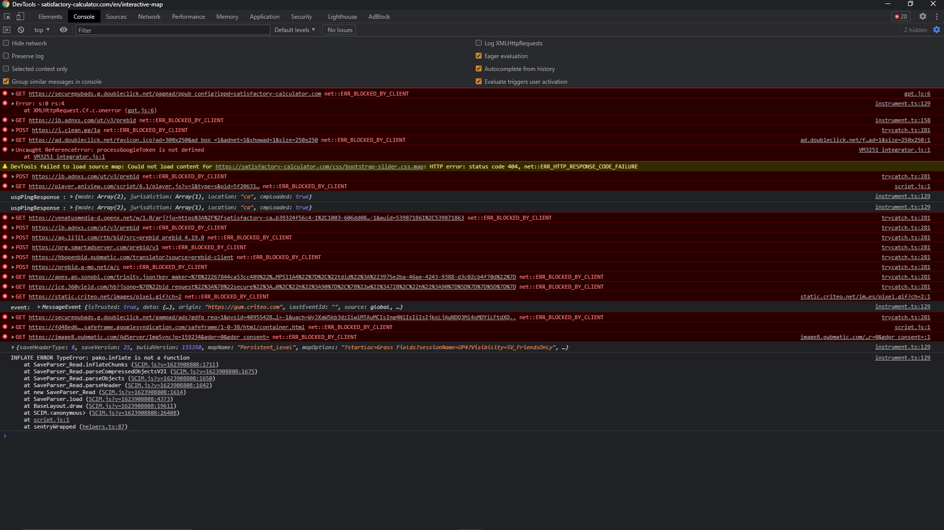Infinite Loading · Issue #100 · AnthorNet/SC-InteractiveMap · GitHub