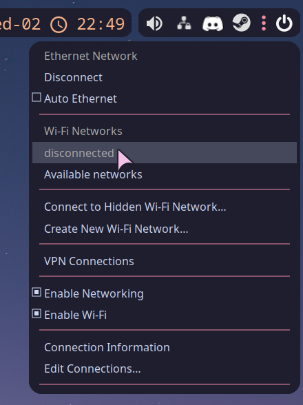 No dropdown menus for nm-applet --indicator inside status.notifier widget · Issue #148 ...