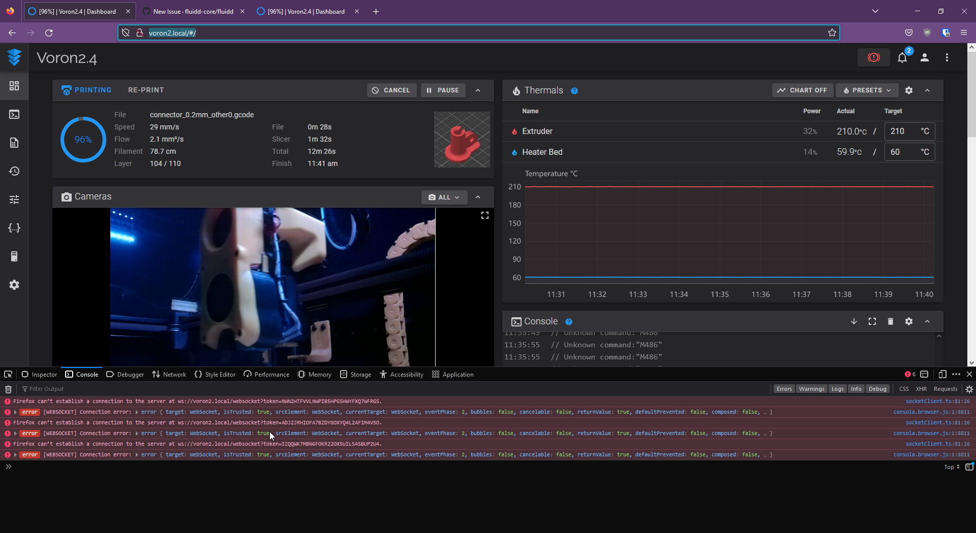 Firefox takes multiple attempts to connect to websocket resulting in slow UI loads · Issue #931 ...