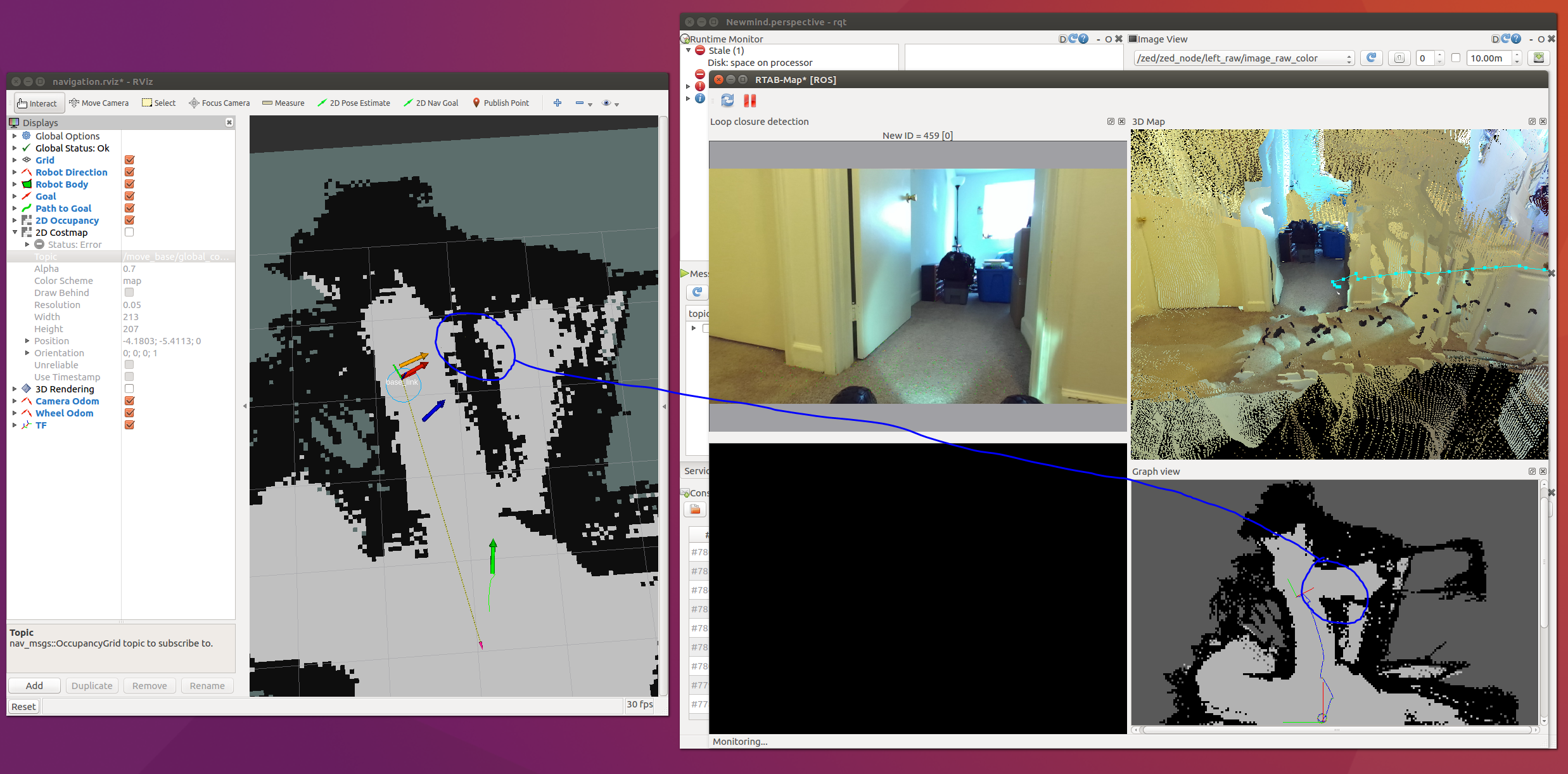 Difference in RViz vs Rtabmapviz · Issue #393 · introlab/rtabmap · GitHub