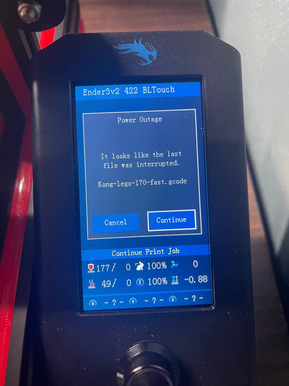 Wierd Power Outage implementation · Issue #90 · mriscoc/Ender3V2S1 · GitHub