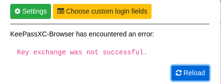 Chrome Extension Won't Connect to Database · Issue #1483 · keepassxreboot/keepassxc-browser · GitHub