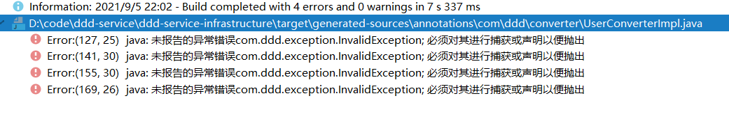 I Throw An Exception In The Constructor Method How Does Mapstruct Handle It · Issue 2571
