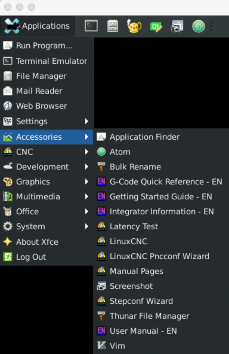 Package menu entry errors · Issue #1930 · LinuxCNC/linuxcnc · GitHub