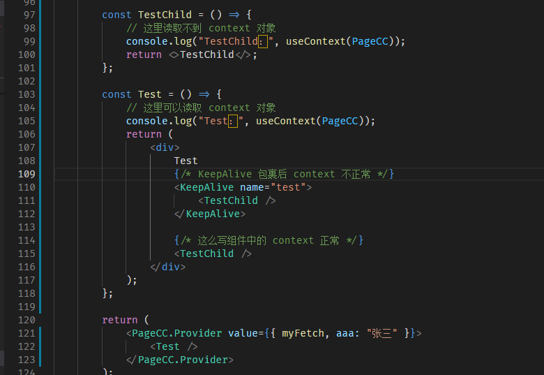 [bug] webpack 5 中 react 页面中的 context 丢失 · Issue #173 · CJY0208/react-activation · GitHub