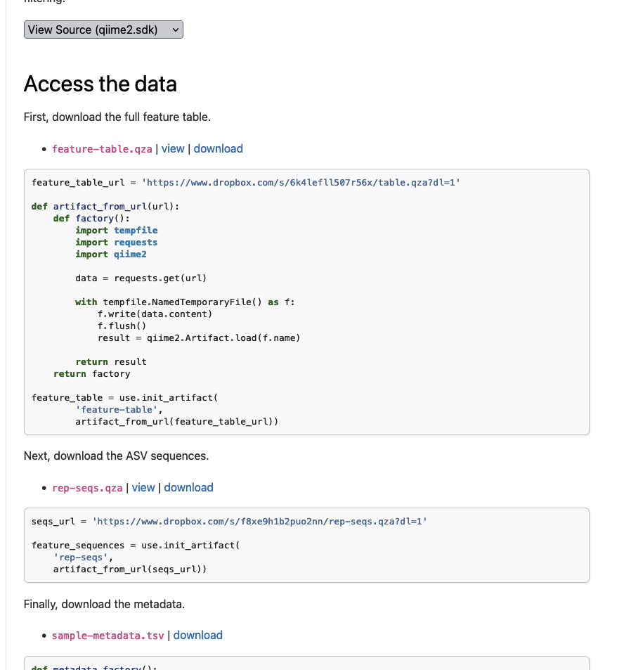 usage source is showing up in rendered book · Issue #9 · qiime2/cancer ...