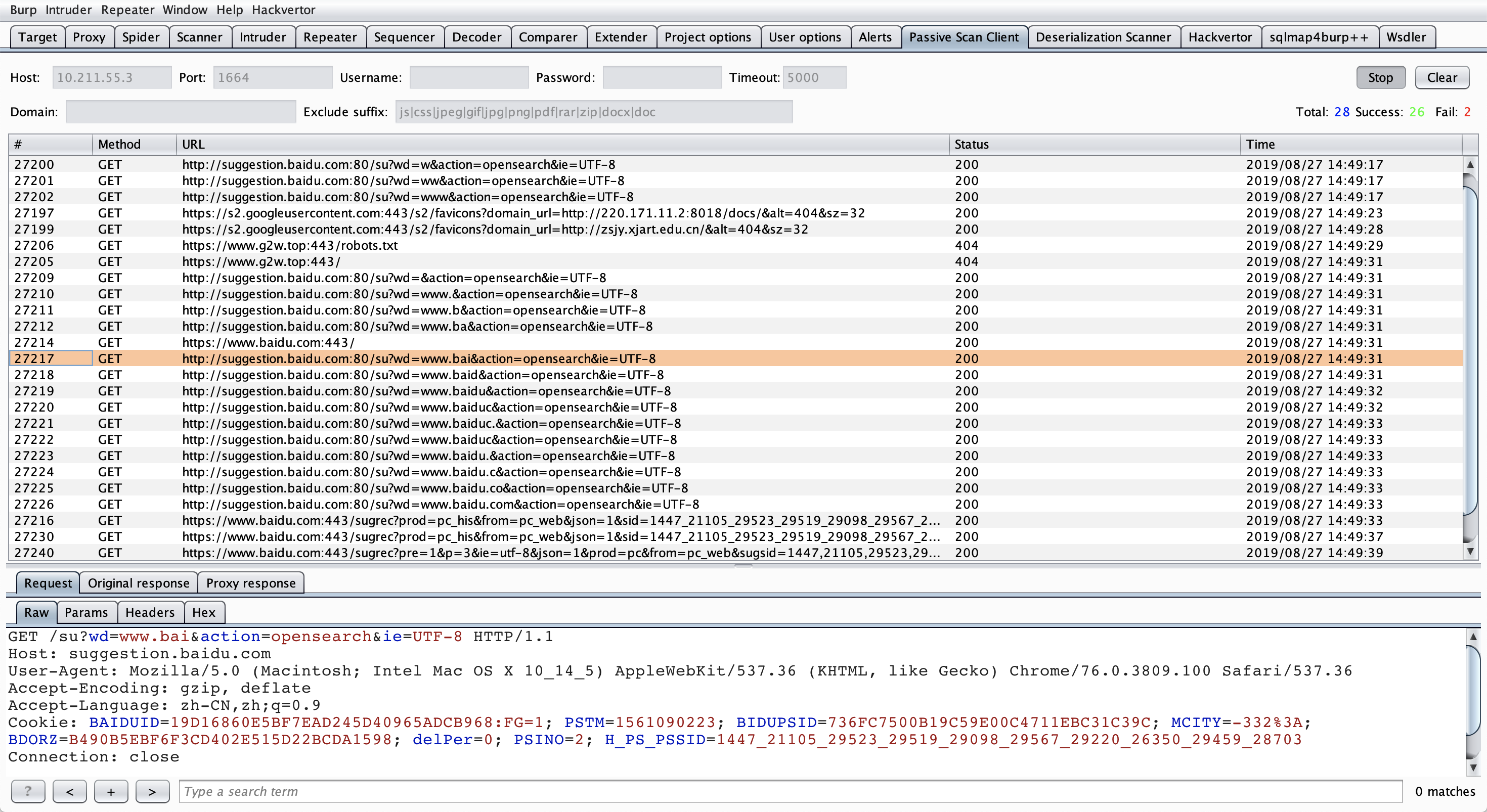 和xray配合使用的时候，基本请求都是502 · Issue #4 · c0ny1/passive-scan-client · GitHub