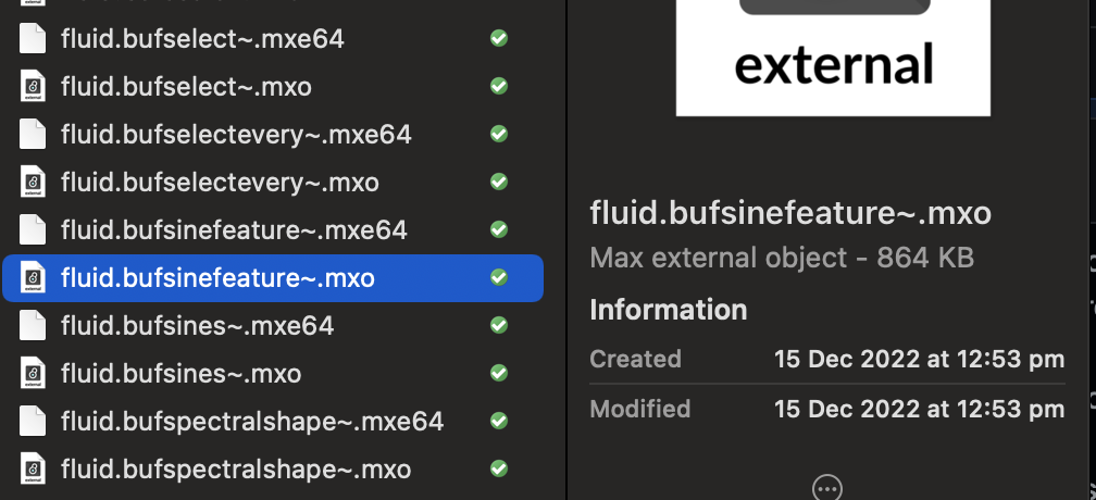 Instacrash from `fluid.bufsinefeature~` when analyzing · Issue #354 · flucoma/flucoma-max · GitHub