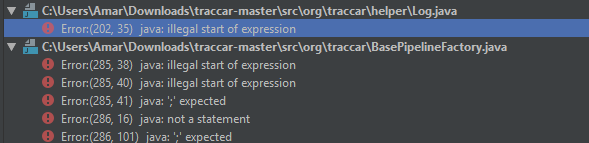 Compiling issues in traccar server code · Issue #4252 · traccar/traccar · GitHub