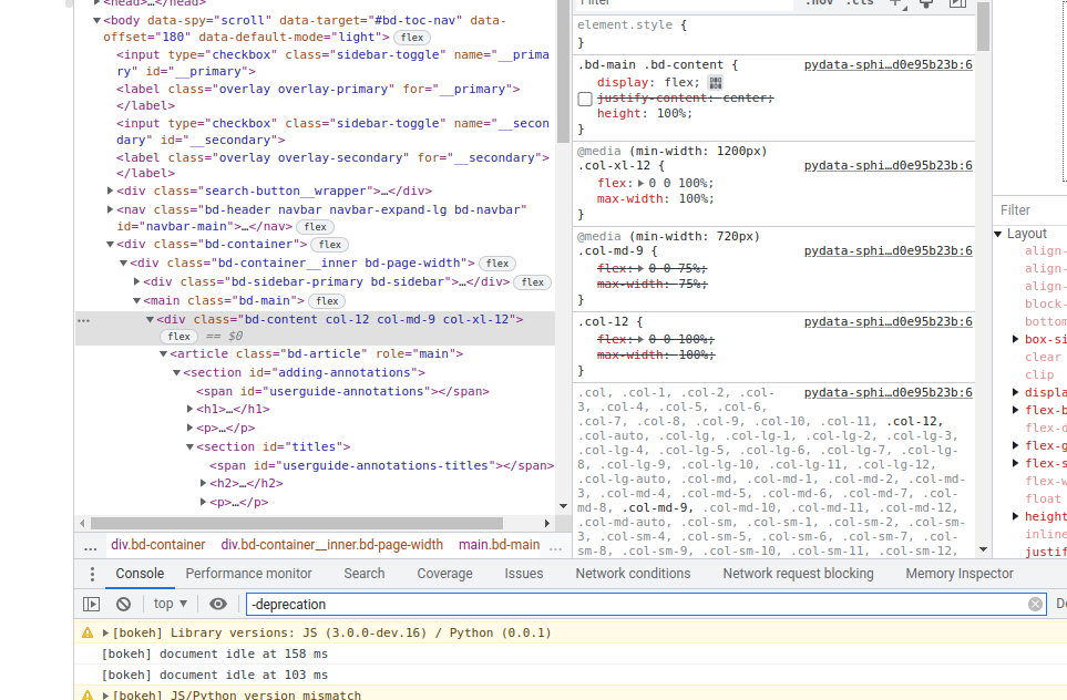 python/js reported version mismatch · Issue #12386 · bokeh/bokeh · GitHub python/js reported version mismatch · Issue #12386 · bokeh/bokeh · GitHub