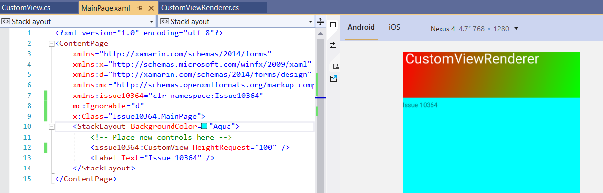 [Android] Direct painting on canvas not shown in Xamarin.Forms XAML ...