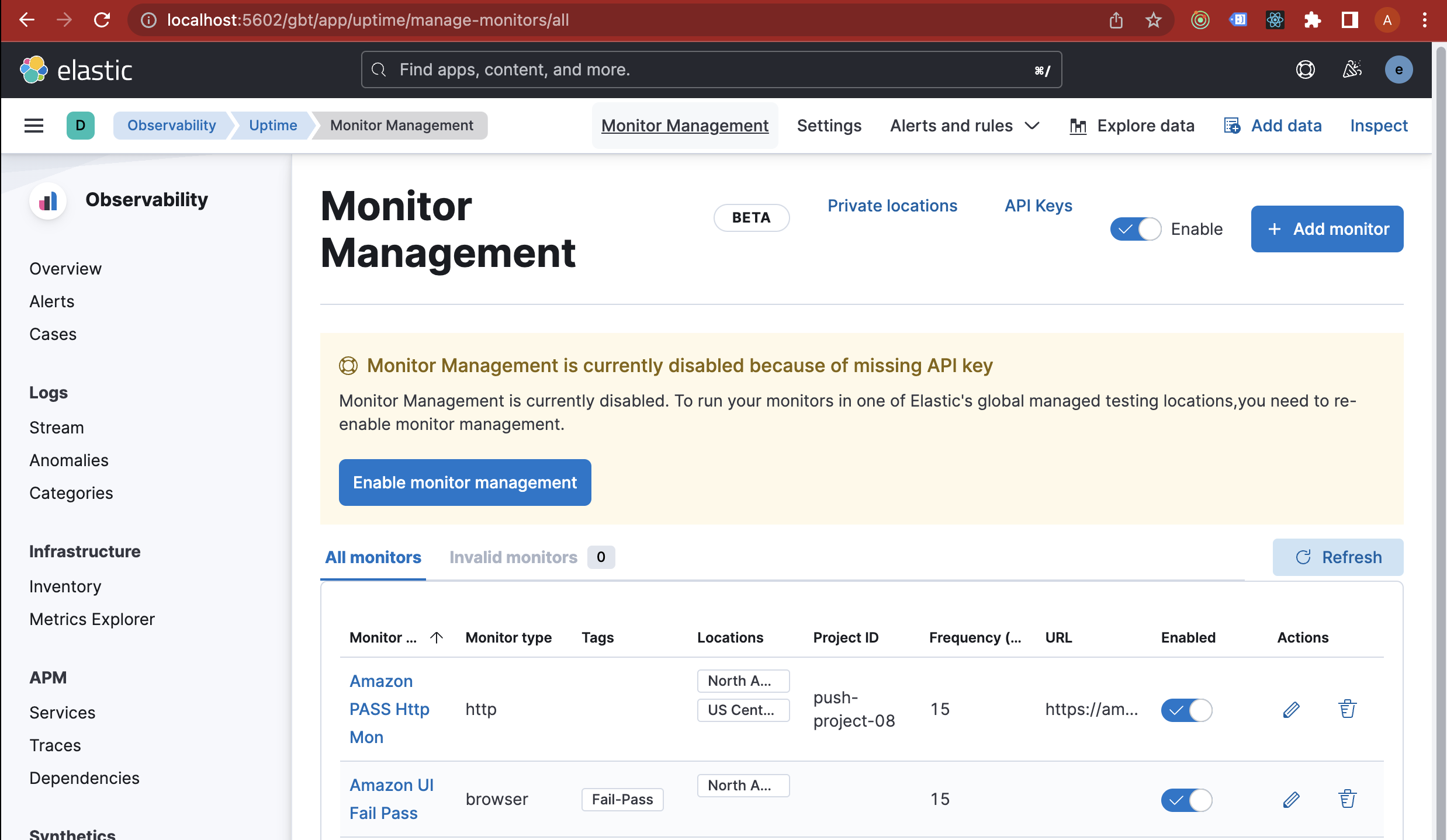 [Synthetics] Synthetics - Synthetics service api key delete flow · Issue #142875 · elastic ...
