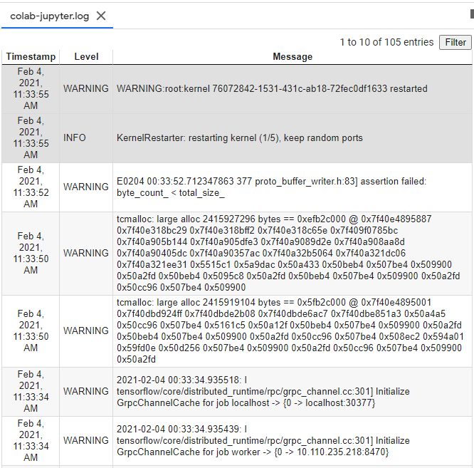 TPU, model.fit : 2GB of RAM limit · Issue #33103 · tensorflow ...