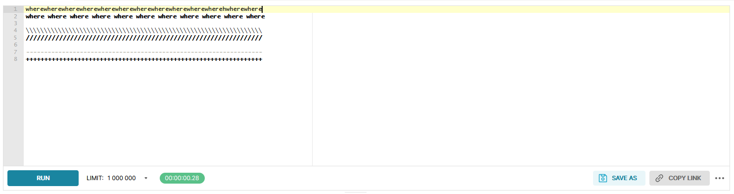 [cosmetic] [SQL Lab] typing symbols or reserved words in bold results in cursor shift · Issue ...