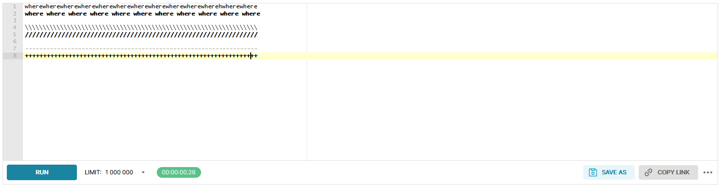 [cosmetic] [SQL Lab] typing symbols or reserved words in bold results in cursor shift · Issue ...
