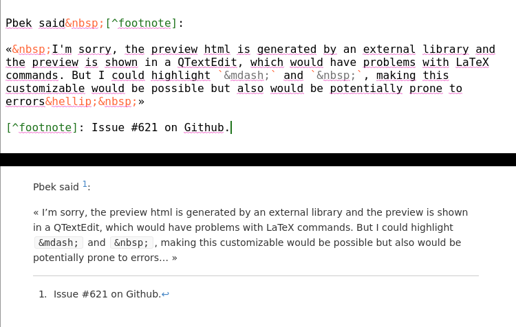Adding syntax highlighting into markdown text (HTML or LaTeX) · Issue ...