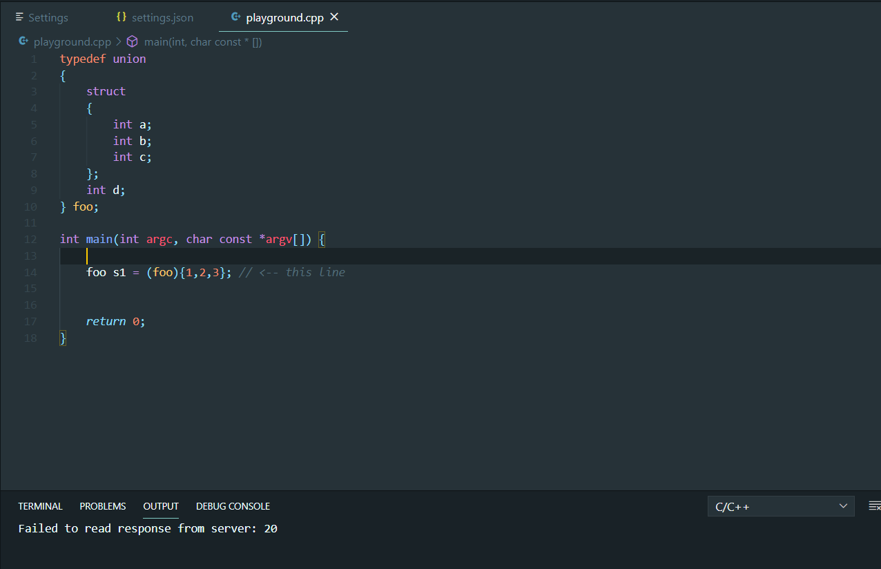 Extension crashes in specific code structure · Issue #6554 · microsoft/vscode-cpptools · GitHub