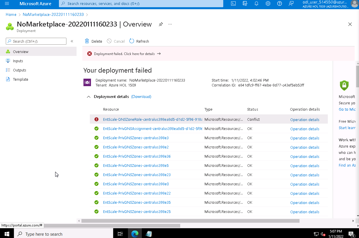 Azure Landing Zone ARM template deployment failures increasing rapidly · Issue #908 · Azure ...
