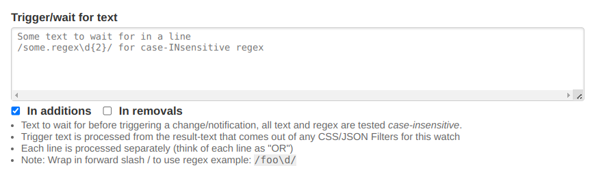 [feature] "Trigger/wait for text" should search only in changed/added text · Issue #1071 ...