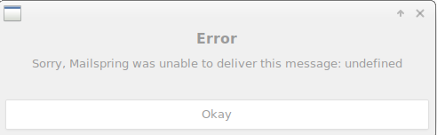 Mail lost when sending · Issue #1107 · Foundry376/Mailspring · GitHub