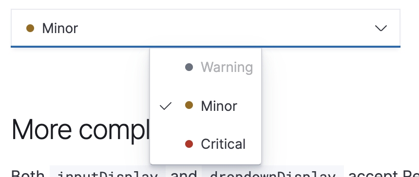 [EuiSuperSelect] Dropdown doesn't render full width when isOpen is true · Issue #3491 · elastic ...