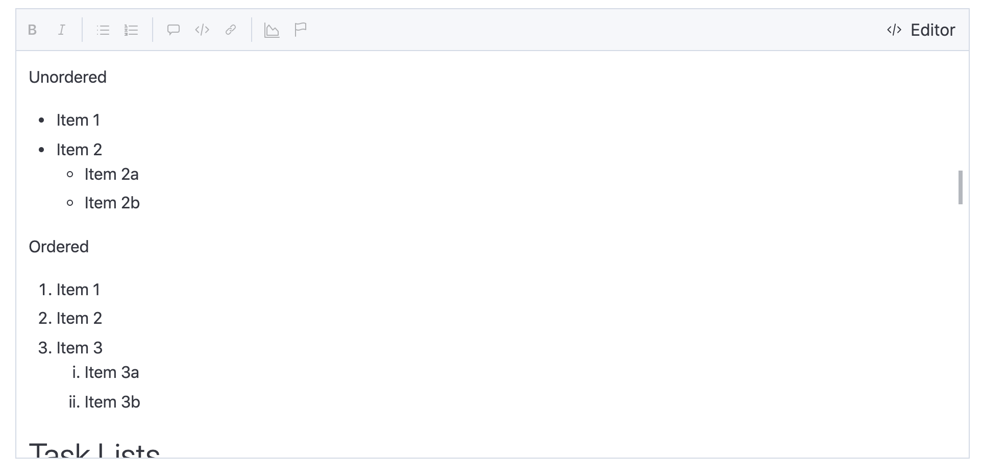[EuiMarkdownEditor] Lists are not rendering properly · Issue #3526 · elastic/eui · GitHub