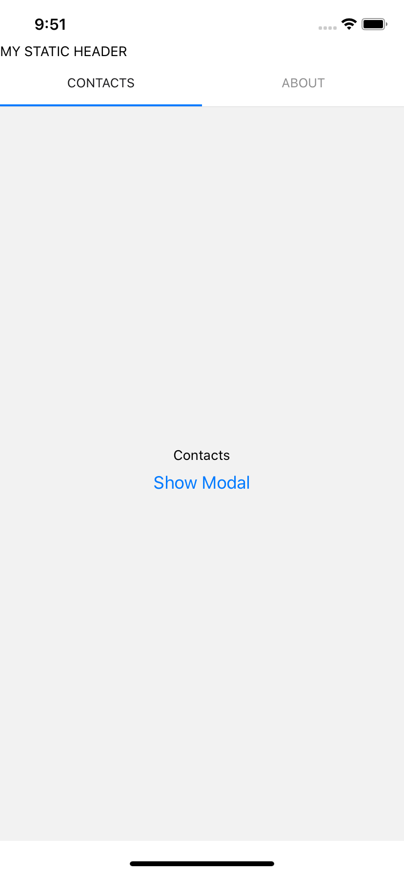 Modal not covering entire screen on Android · Issue #10417 · react-navigation/react-navigation ...
